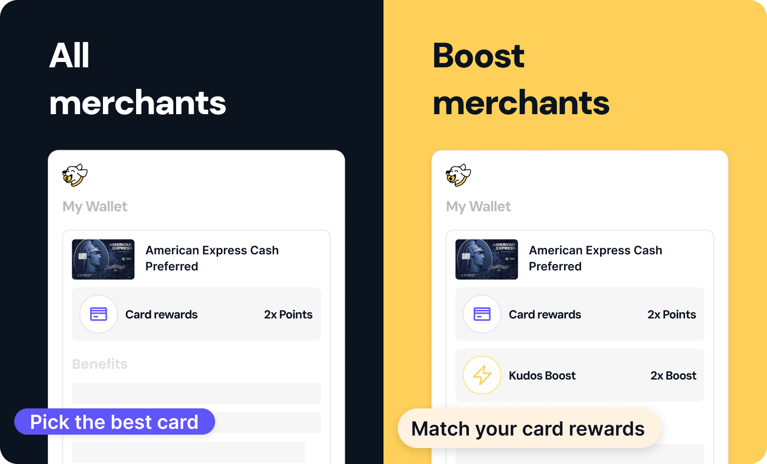 Kudos: Put Your Cards to Work - Earn More Rewards